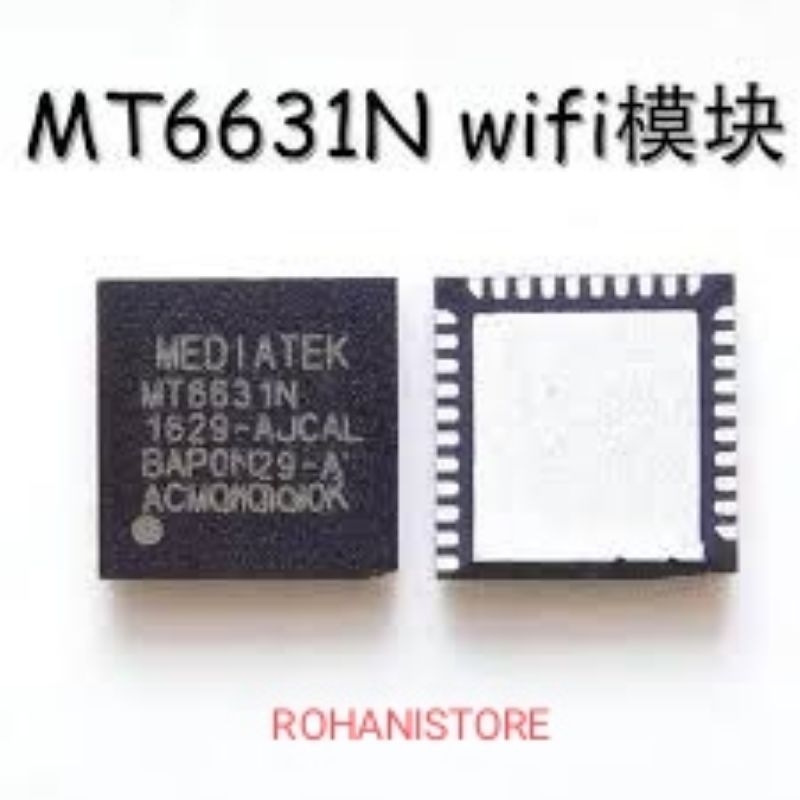 Jual IC wifi bluetooth Samsung a10s / IC wifi bluetooth MT6631N ...