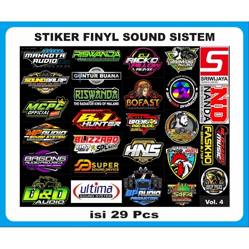 Jual Stiker Sound Horeg Murah Isi Banyak | Shopee Indonesia