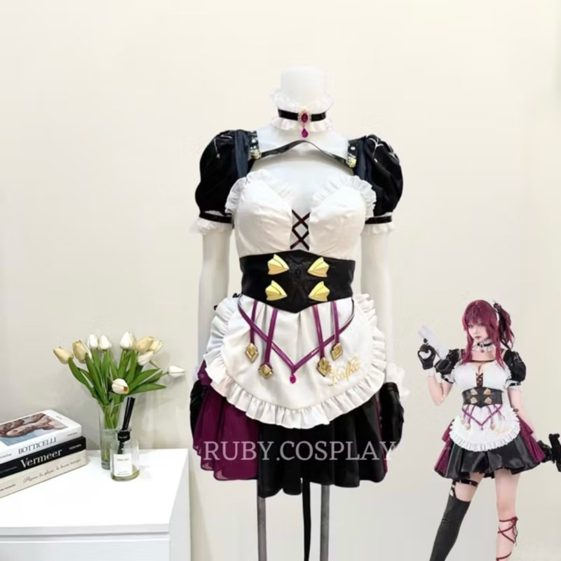Jual WTS Cosplay Kafka Maid Costume HSR Honkai Star Rail Kostum Kafka ...