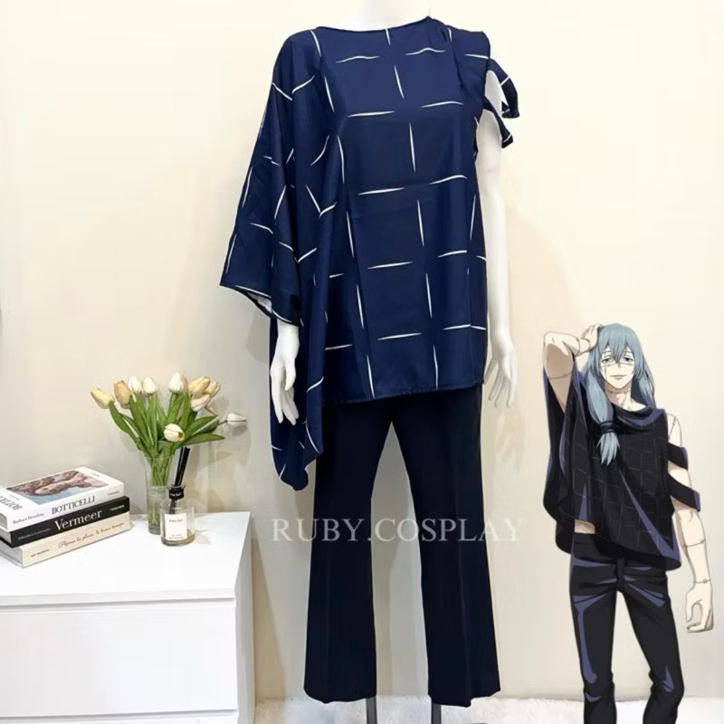 Jual WTS Cosplay Jujutsu Kaisen Mahito Costume Anime | Shopee Indonesia