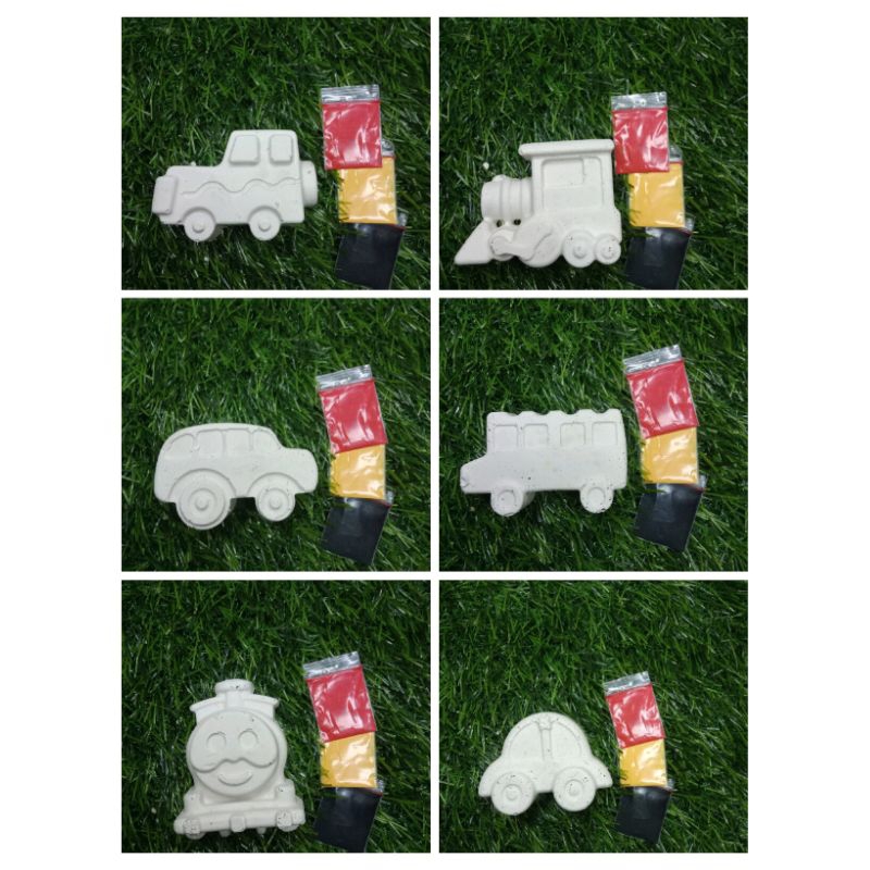 Jual Patung Gypsum || Painting Kit Mainan || Edukasi Anak || Melukis ...