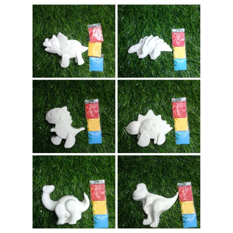 Jual Patung Gypsum || Painting Kit Mainan || Edukasi Anak || Melukis ...