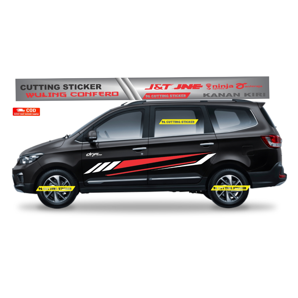 Jual Cutting Sticker mobil Wuling Confero terbaru | Shopee Indonesia