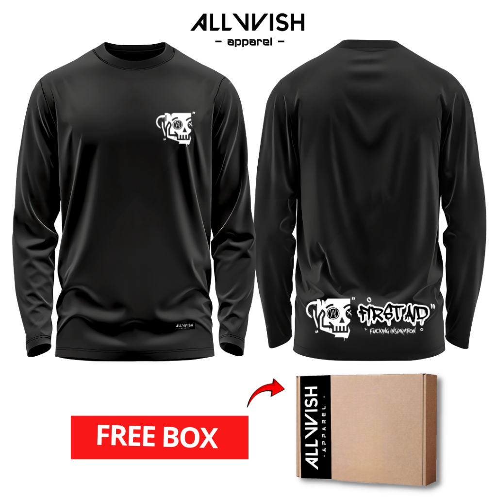 Jual Baju Distro Original Tangan Panjang Pria Wanita Terbaru Allwish ...