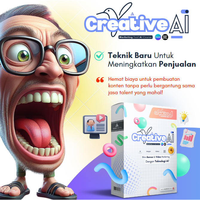 Jual [EC98] E-Course Creative AI Bikin Konten Promosi Makin Mudah ...