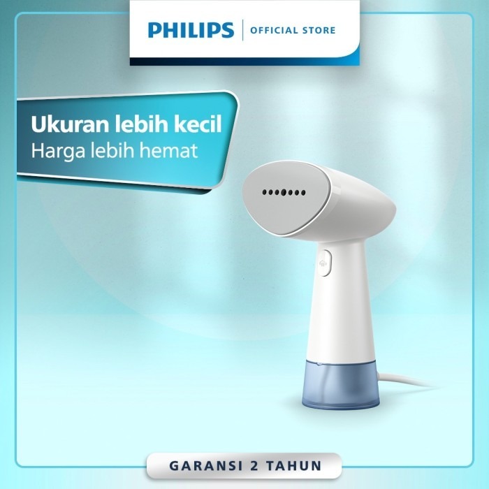 Jual PHILIPS Setrika Uap Portable STH1000/10 Handheld Steamer 900 Watt ...