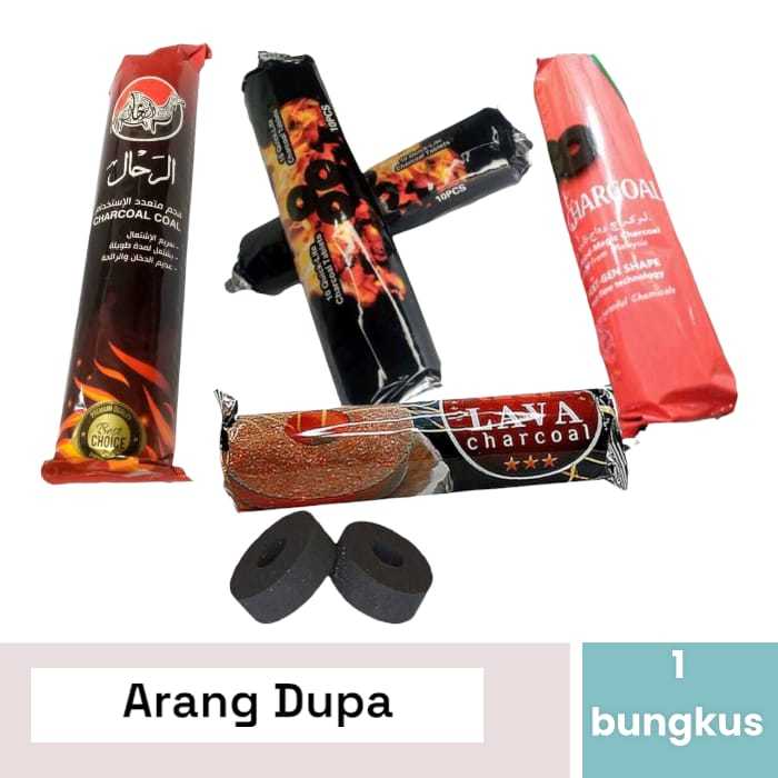 Jual Arang Magic 1 bungkus isi 10 butir/ Charcoal/ Areng isi 10 keping ...