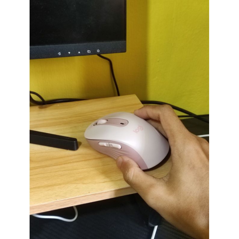 Jual Mouse Logitech M650 Pink - Second | Shopee Indonesia