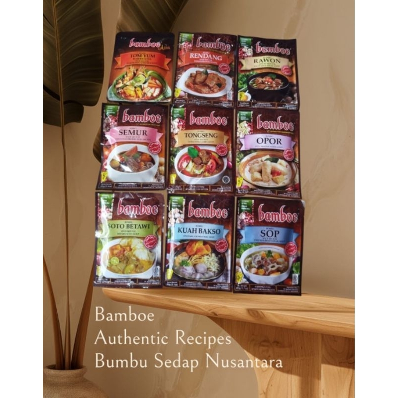 Jual Bamboe Bumbu Nusantara Opor / Tomyam / Rendang / Rawon / Tongseng ...