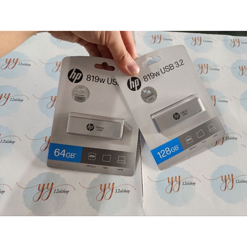 Jual FLASHDISK HP 819w 64GB 128GB USB 3.2 BESI ORIGINAL | Shopee Indonesia