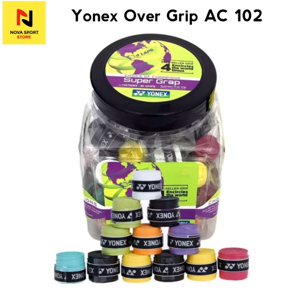 Jual Yonex Over Grip Karet Super Grap AC 102 | Shopee Indonesia