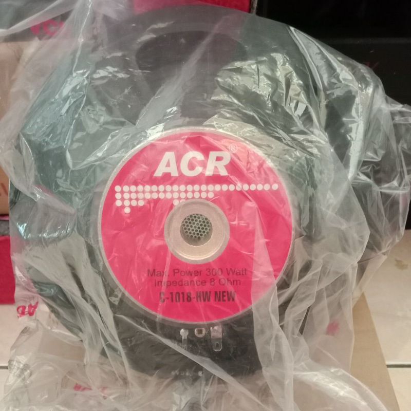 Jual Speaker ACR 10" C-1018-HW ACR PRO NEW Full Range Vokal | Shopee ...