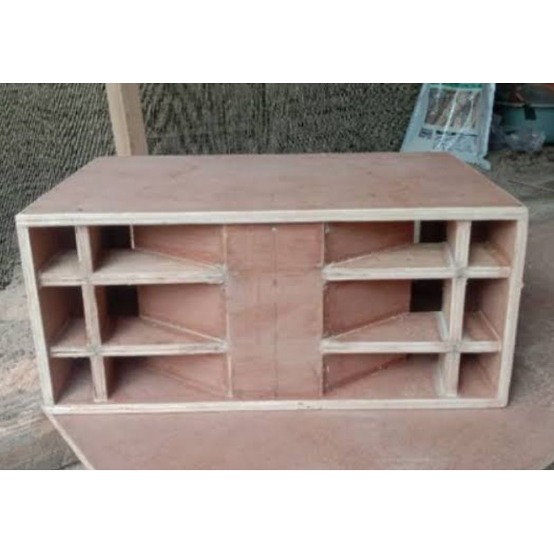 Jual box sound system miniatur 8 inch mentahan bahan triplek 12 mili ...