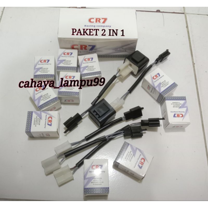 Jual Flasher Flaser Fleser Pleser Plaser Sen Sein Racing Motor CR7 ...