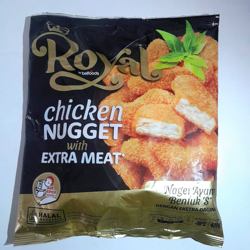 Jual BELFOODS royal chicken nugget S 470gr | Shopee Indonesia