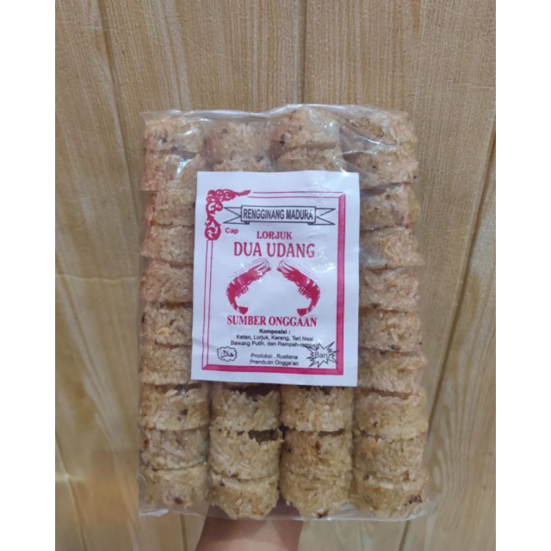 Jual Rengginang Lorjuk Dua Udang Asli Madura (Isi 40) | Shopee Indonesia