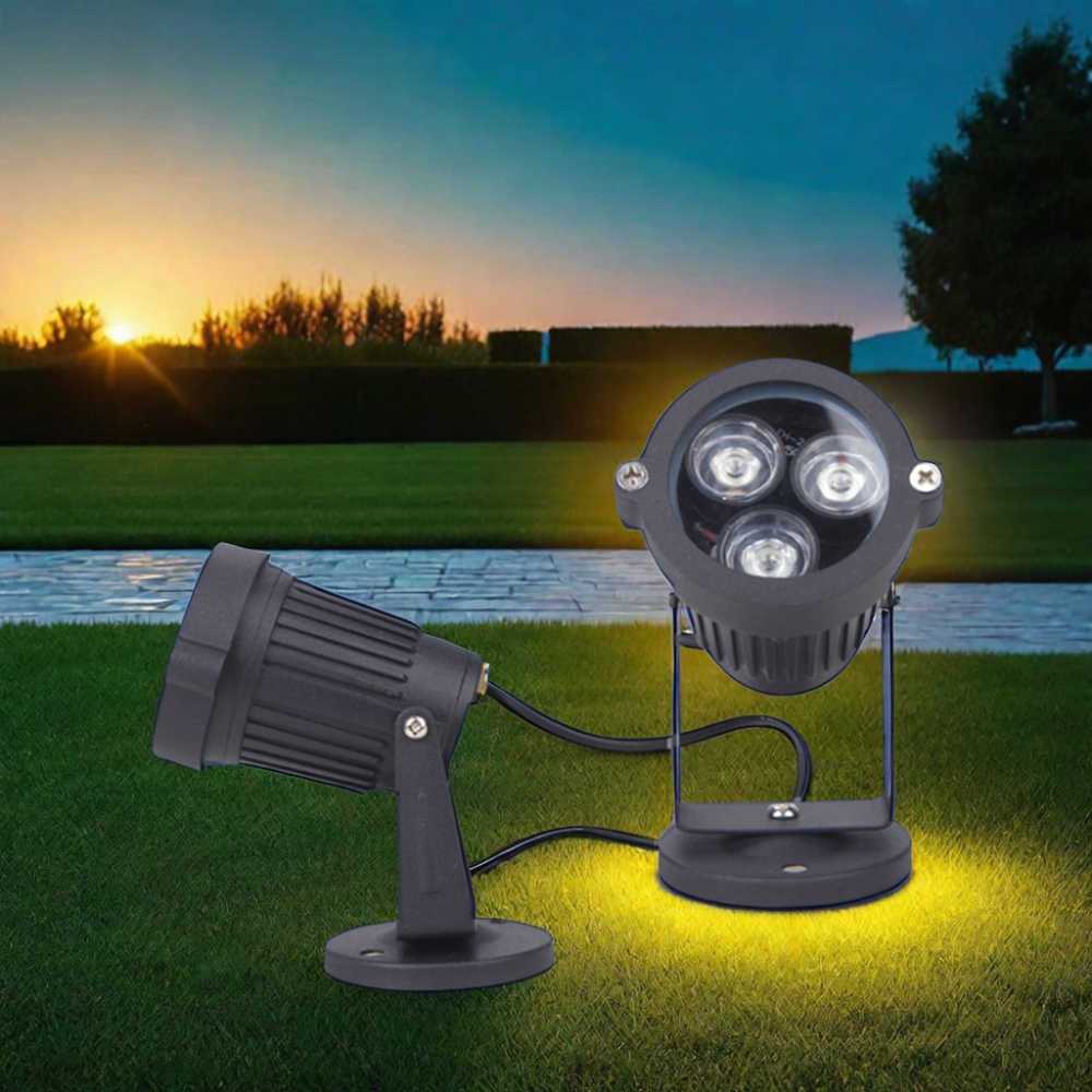 Jual Lampu Taman LED 3 WATT /5 WATT /PIRINGAN / TANCAP LED SOROT TAMAN ...