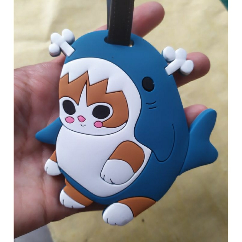 Jual Tag koper luggage tag Cute Kitty Travel Penanda tas koper travel ...
