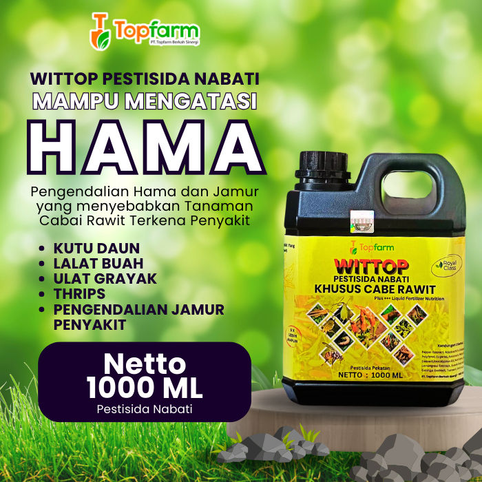 Jual Pestisida Topfarm / Insektisida Untuk Cabe Rawit / Insektisida ...