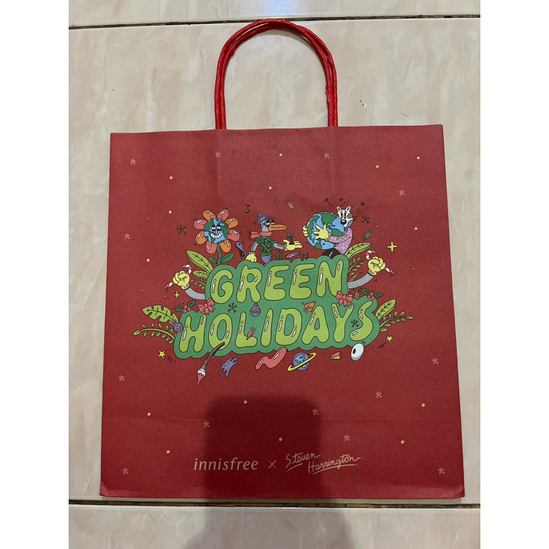 Jual Paper Bag Innisfree | Shopee Indonesia