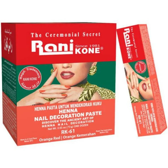 Jual Rani Kone Henna Paste 6gr – Pilihan Tepat untuk Seni Mehndi dan ...
