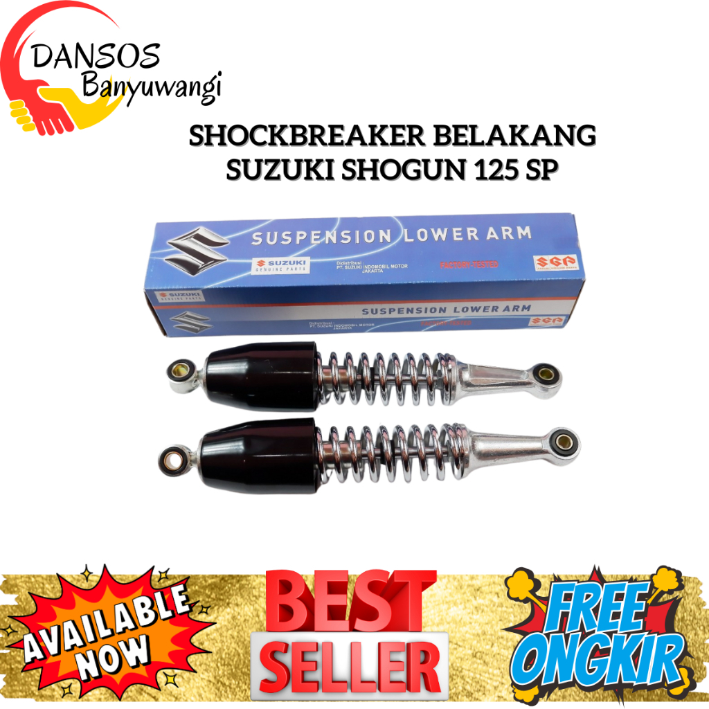 Jual Skok Belakang Shogun 125 SP Shockbreaker 125 Shock Motor Suzuki ...