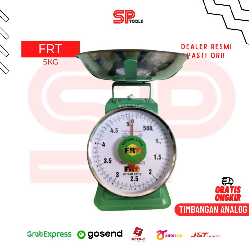 Jual TIMBANGAN DUDUK 5KG ANALOG JARUM KUE / BUAH / SAYUR FRT MODEL VIETNAM | Shopee Indonesia