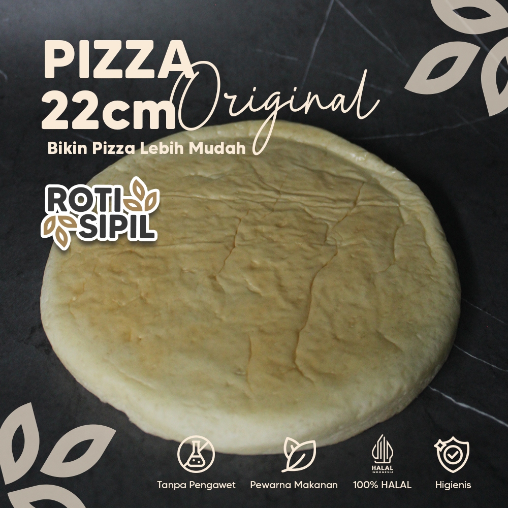 Jual Roti Pizza Ukuran 22cm | Base Pizza 22cm | Shopee Indonesia
