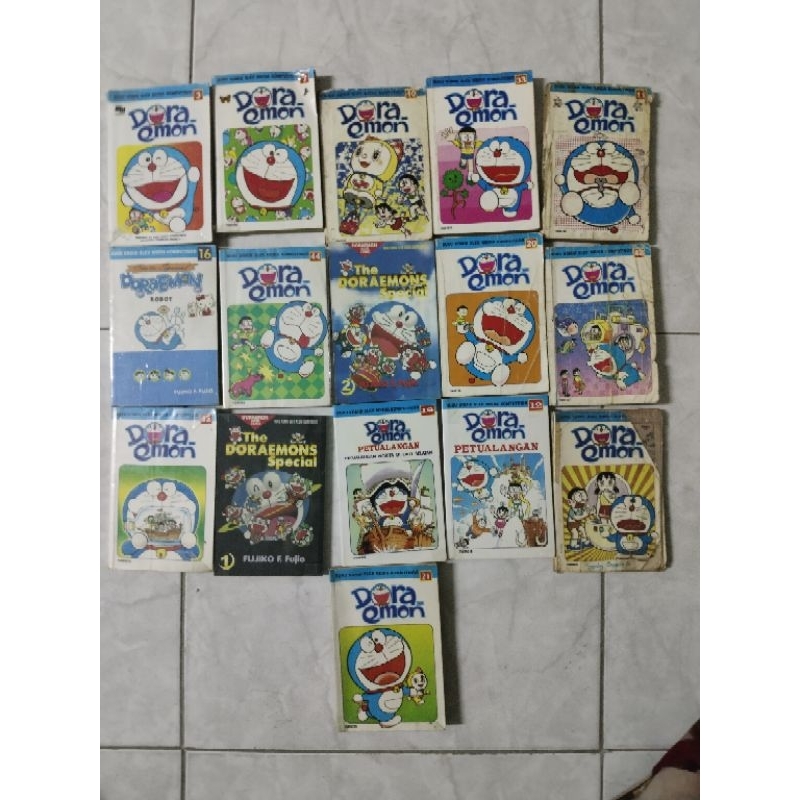 Jual komik doraemon 16 pcs | Shopee Indonesia