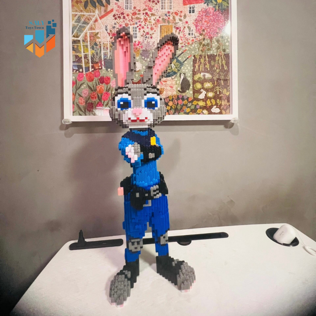 Jual SMY Toystown Nano Blocks Zootopia Judy Hopps 3D Model, Mainan Blok ...