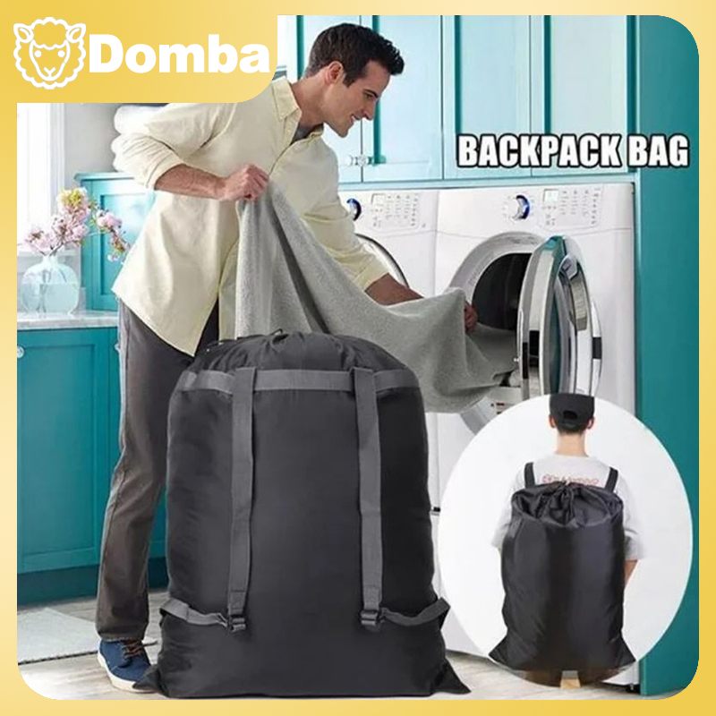 Jual tas tempat baju laundry ukuran besar model ransel | Shopee Indonesia
