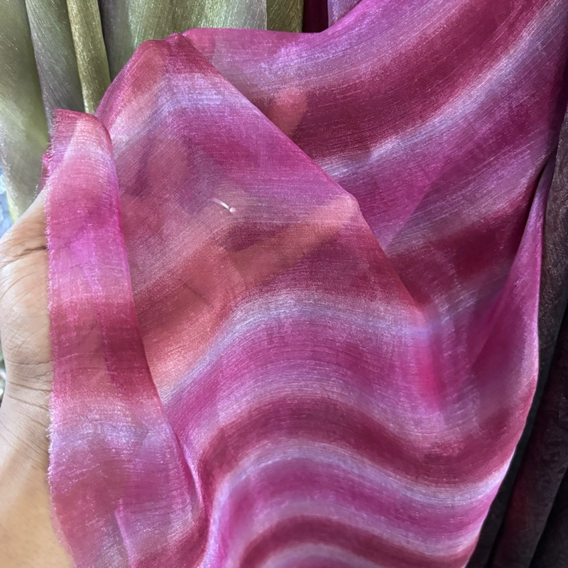 Jual kain sifon motif gradasi - kain motif gradasi - kain sifon yoryu ...