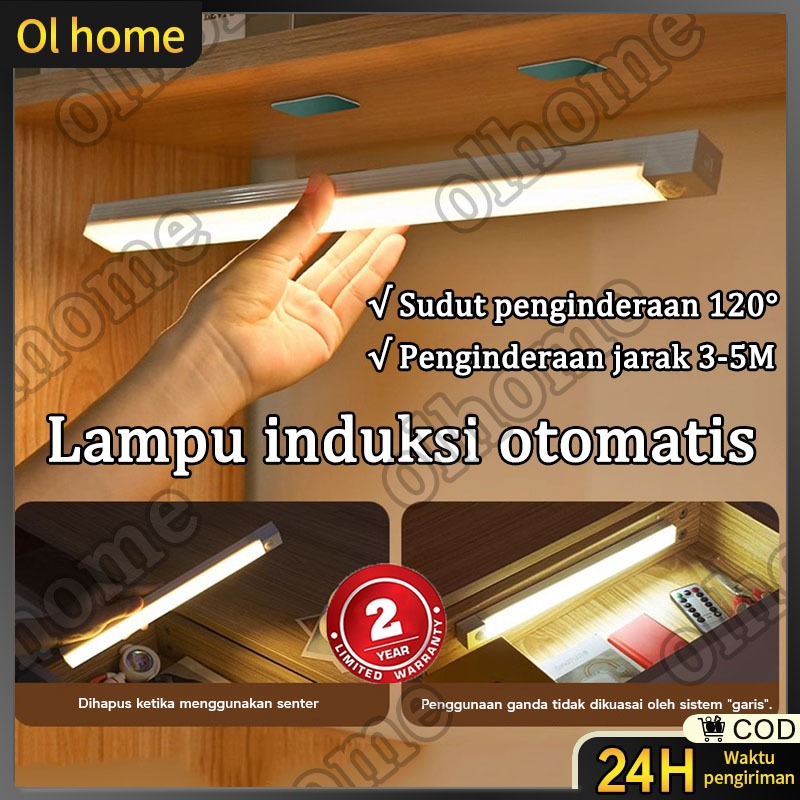 Jual Olhome Lampu Sensor Gerak Magnetic Lampu Stick Panjang Motion ...