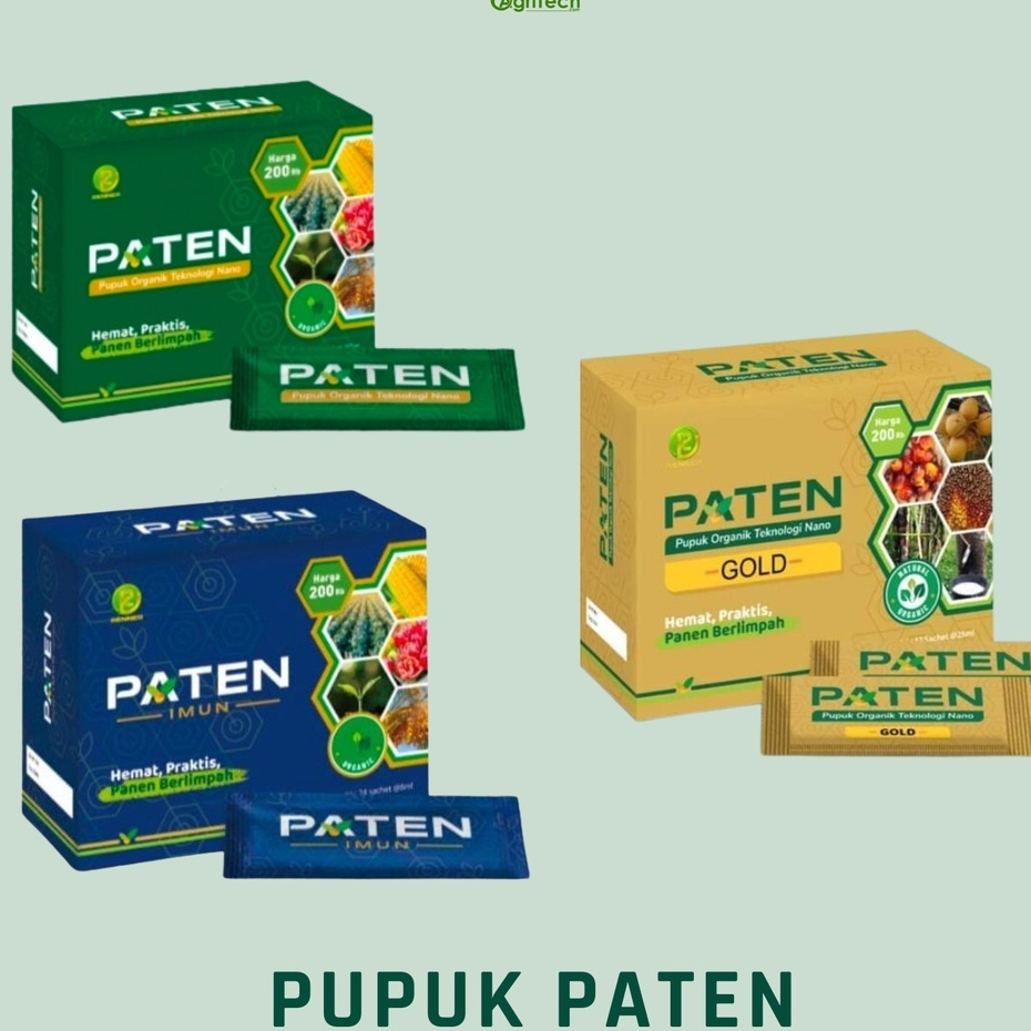 Jual Pupuk Paten Gold / Paten Organik / Imun Paten Teknologi Nano By PT ...