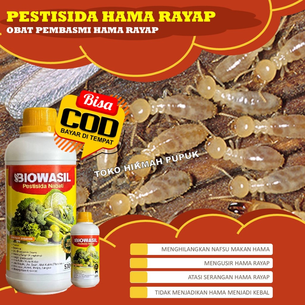Jual Bisa COD Obat Semprot Pembasmi Hama Rayap kelapa sawit pada semua ...