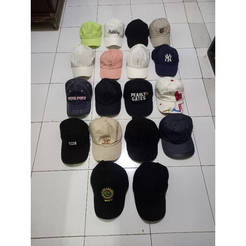 Jual TOPI SECOND BRANDED MODEL SETELAN, TOPI KEREN, TOPI KECE | Shopee ...