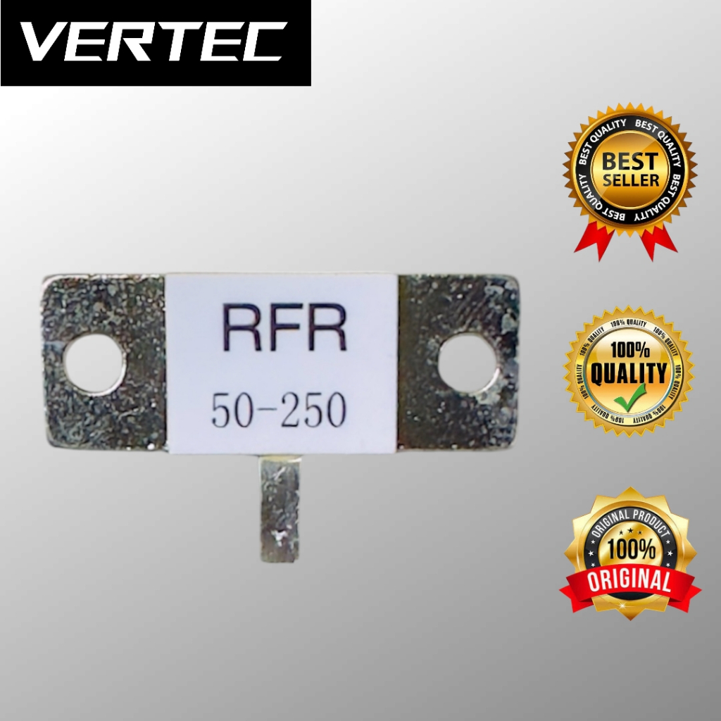 Jual Resistor Flange RFR50-250 Original Dummyload 50 Ohm 250 Watt Dummy ...