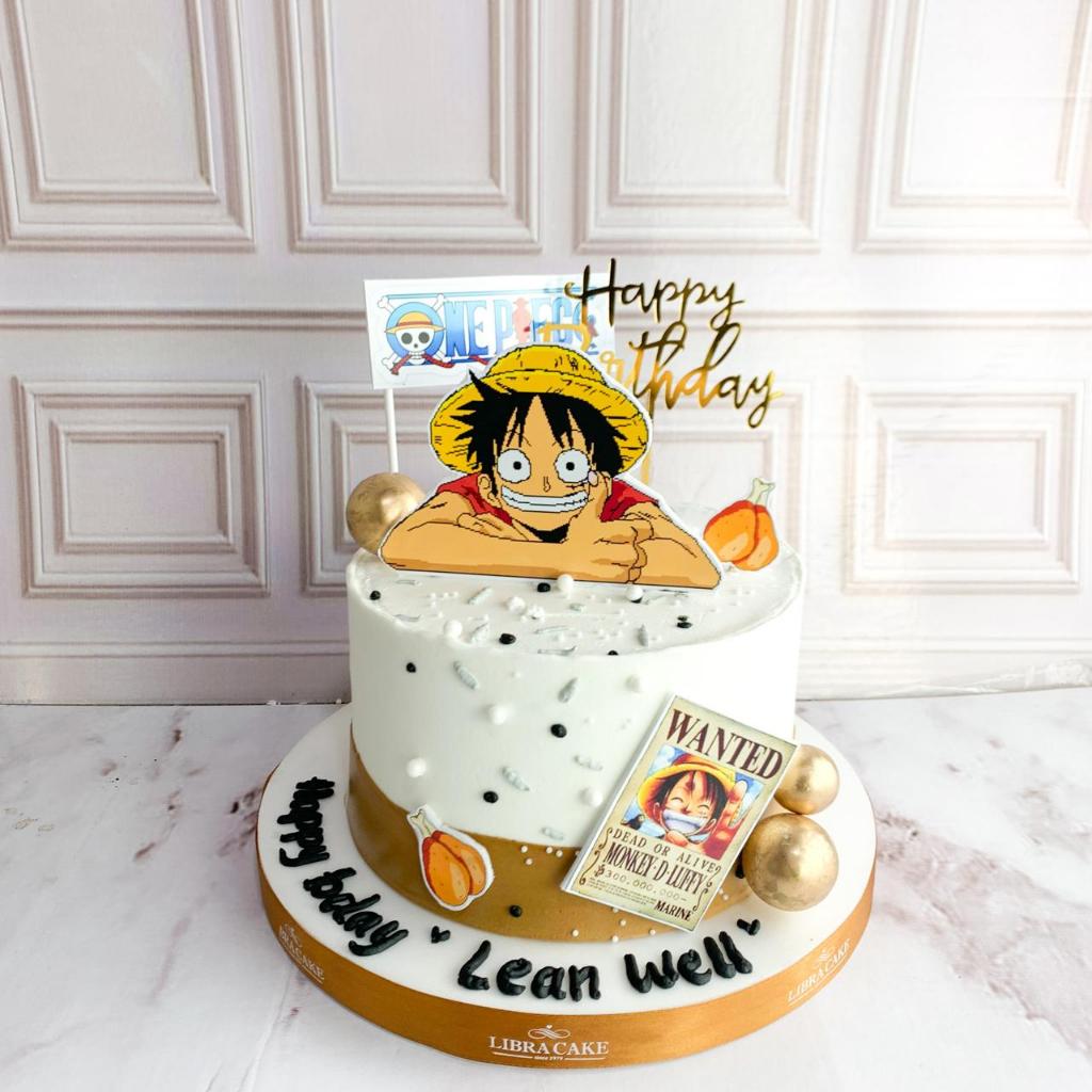 Jual Kue Ulang Tahun/Birthday Cake/Kue Ultah Tema One Piece/Kue Birthday jakarta | Shopee Indonesia