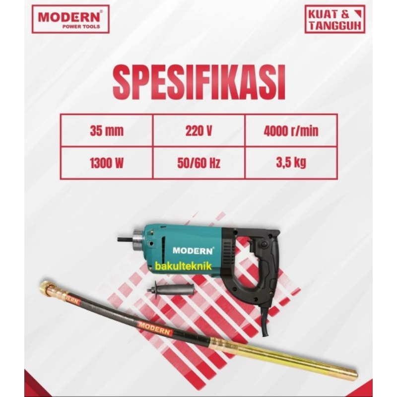 Jual Mesin Vibrator Elektrik Modern M2136 | Shopee Indonesia