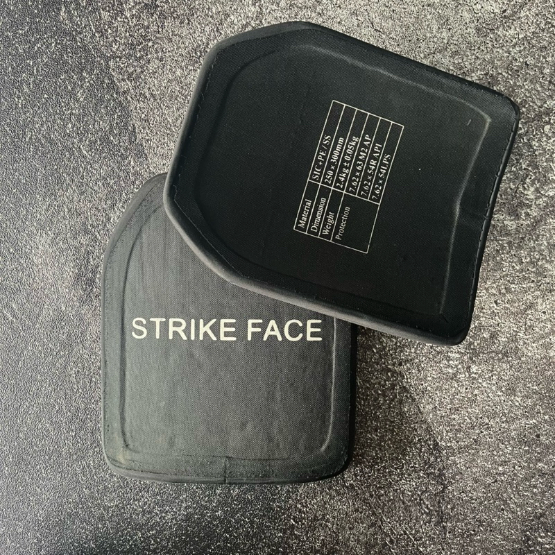 Jual Kevlar STRIKE FACE Plat Baja Ori 7,62 mm (1 set Depan Belakang ...