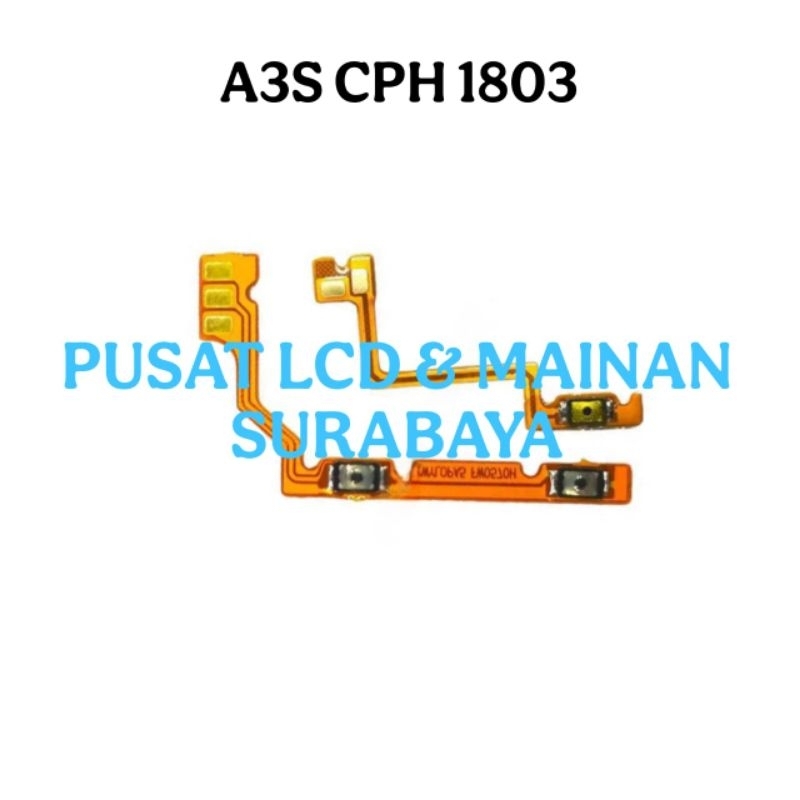 Jual FLEXIBLE POWER ON OFF DAN VOLUME OPPO A3S CPH1803 / OPPO AX5 | Shopee Indonesia