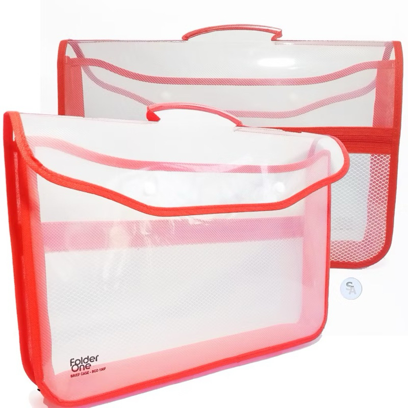 Jual map zipper FOLDER ONE 2 kancing jaring | Shopee Indonesia