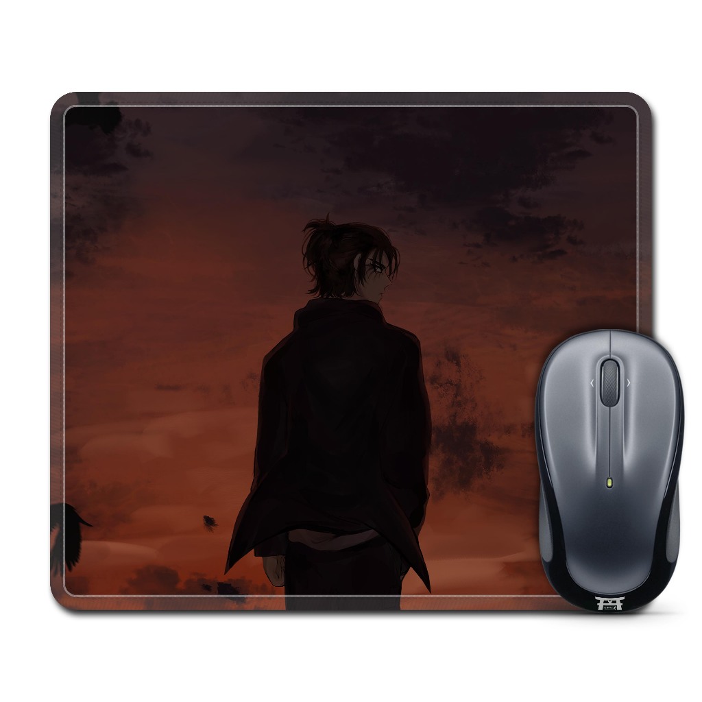 Jual Mouse pad gaming anime EREN YEAGER SIDE BACK - ATTACK ON TITAN ...