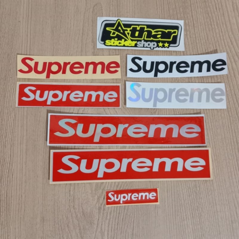 Jual STIKER SUPREME CUTTING STIKER CUTTING MOTOR CUTTING STIKER STIKER ...