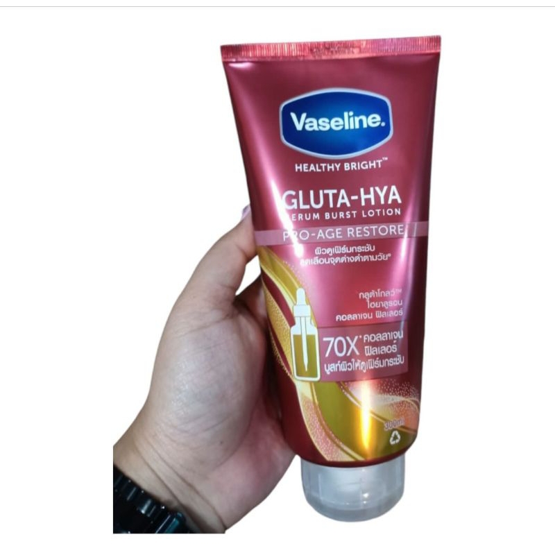 Jual Vaseline Gluta-Hya Pro-Age Restore Ori Thailand /Hand Body /Body ...