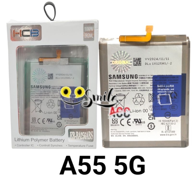 Jual Baterai Samsung Galaxy A55 5G A556V A556B EB-BA256ABS Original 100 ...
