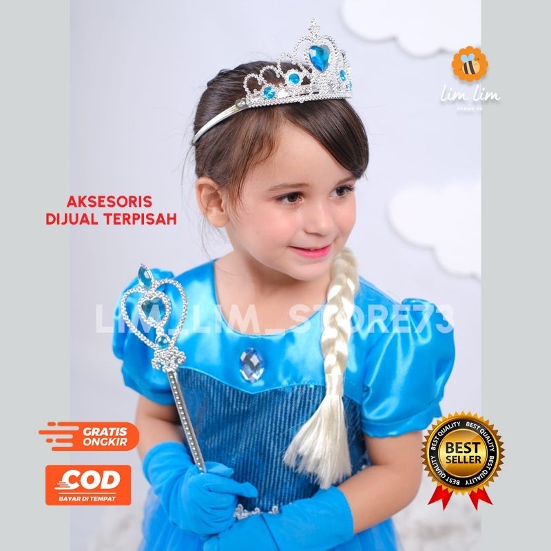 Jual gaun princess usia 3-12 tahun | Shopee Indonesia