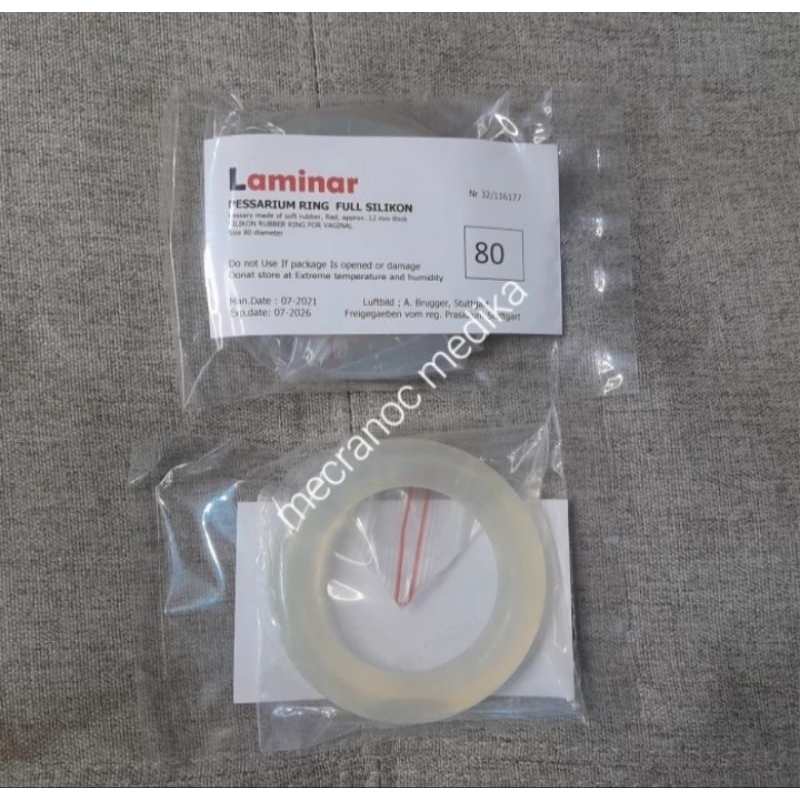 Jual ring pesarium silikon 80 mm / 8 cm merk Laminar Germany | Shopee ...