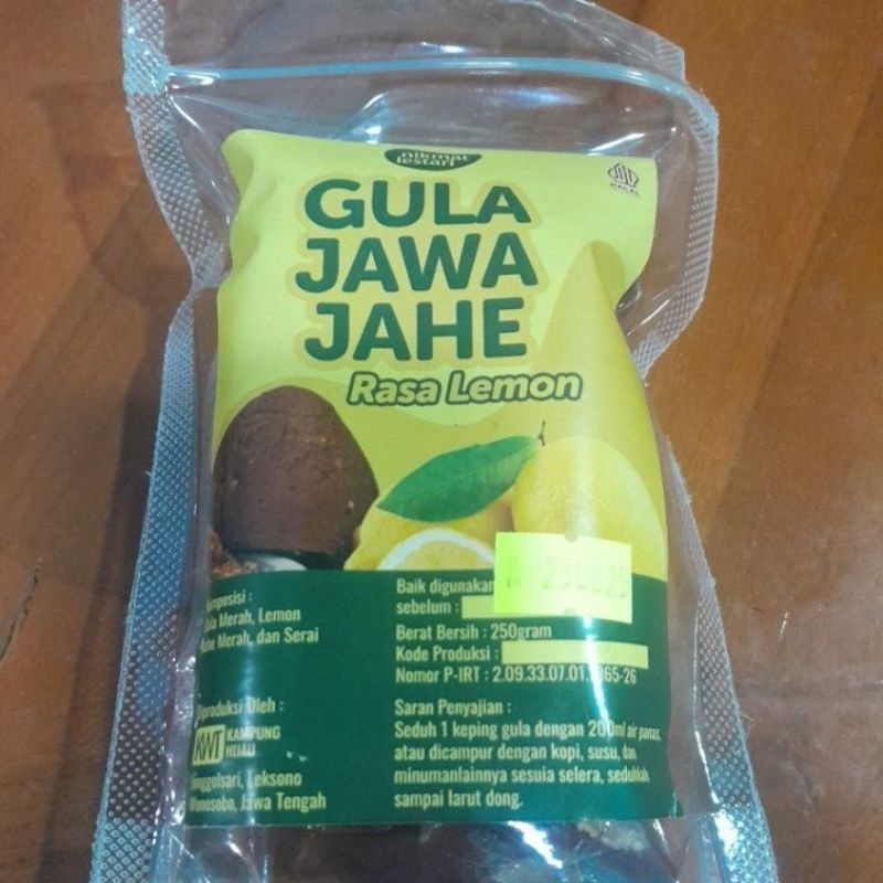 Jual Gula Jawa Jahe Rasa Lemon | Shopee Indonesia