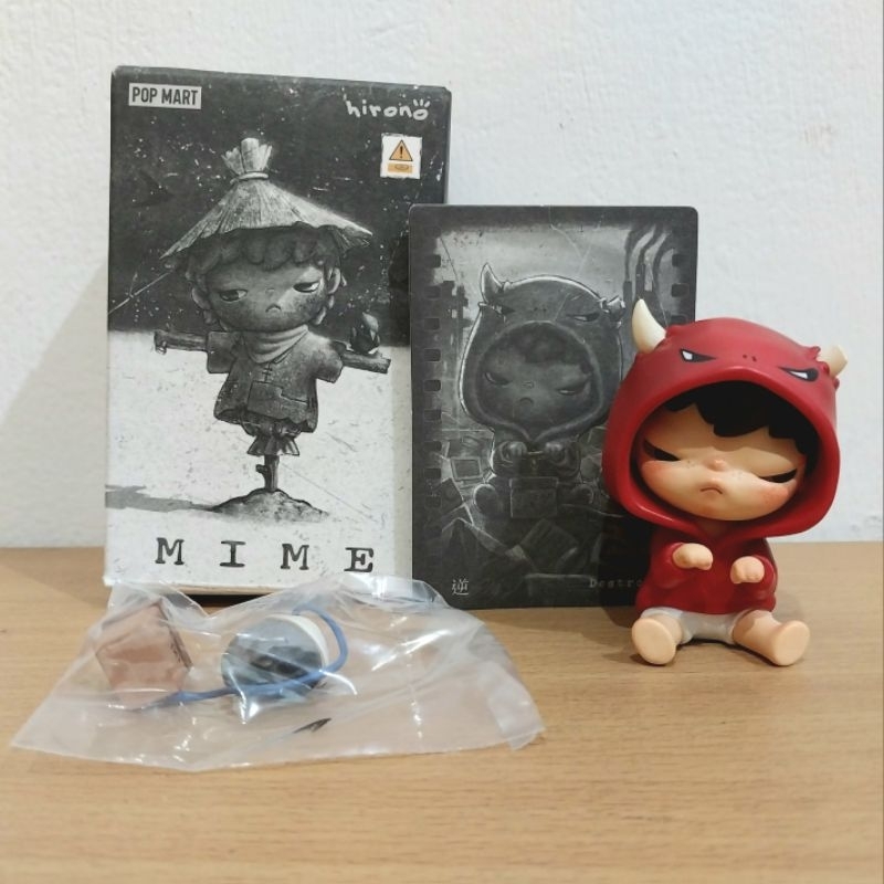 Jual (SELECTED) Popmart Hirono Destroy Mime Official Figure Pop Mart ...